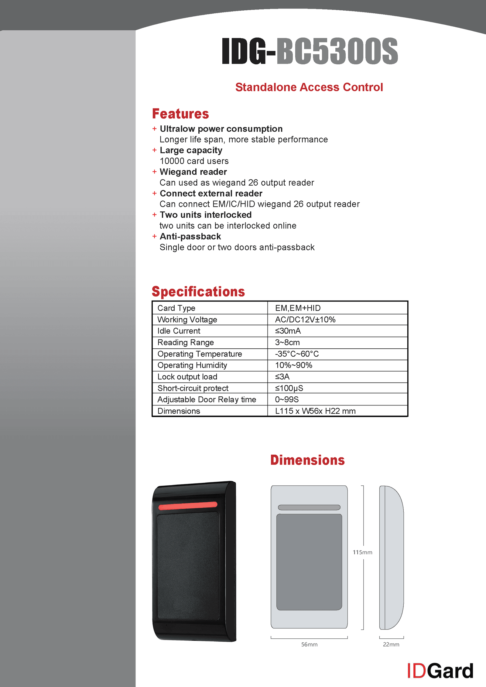IDG-BC-5300S-KIT - Ranger